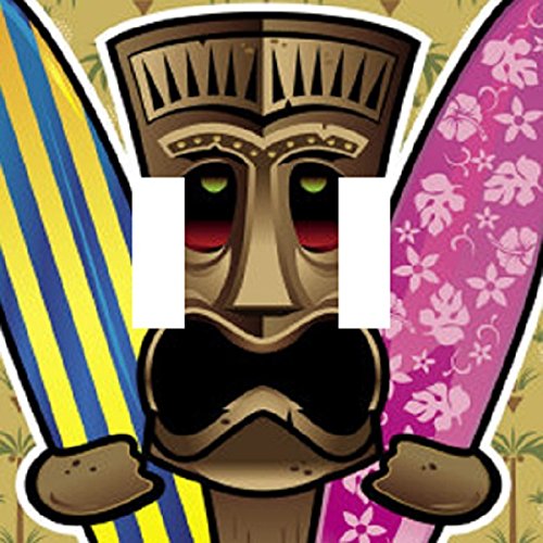 Amazon.com: SURF TIKI SURFER SURFING- DOUBLE Light Switch Plate/Cover ...