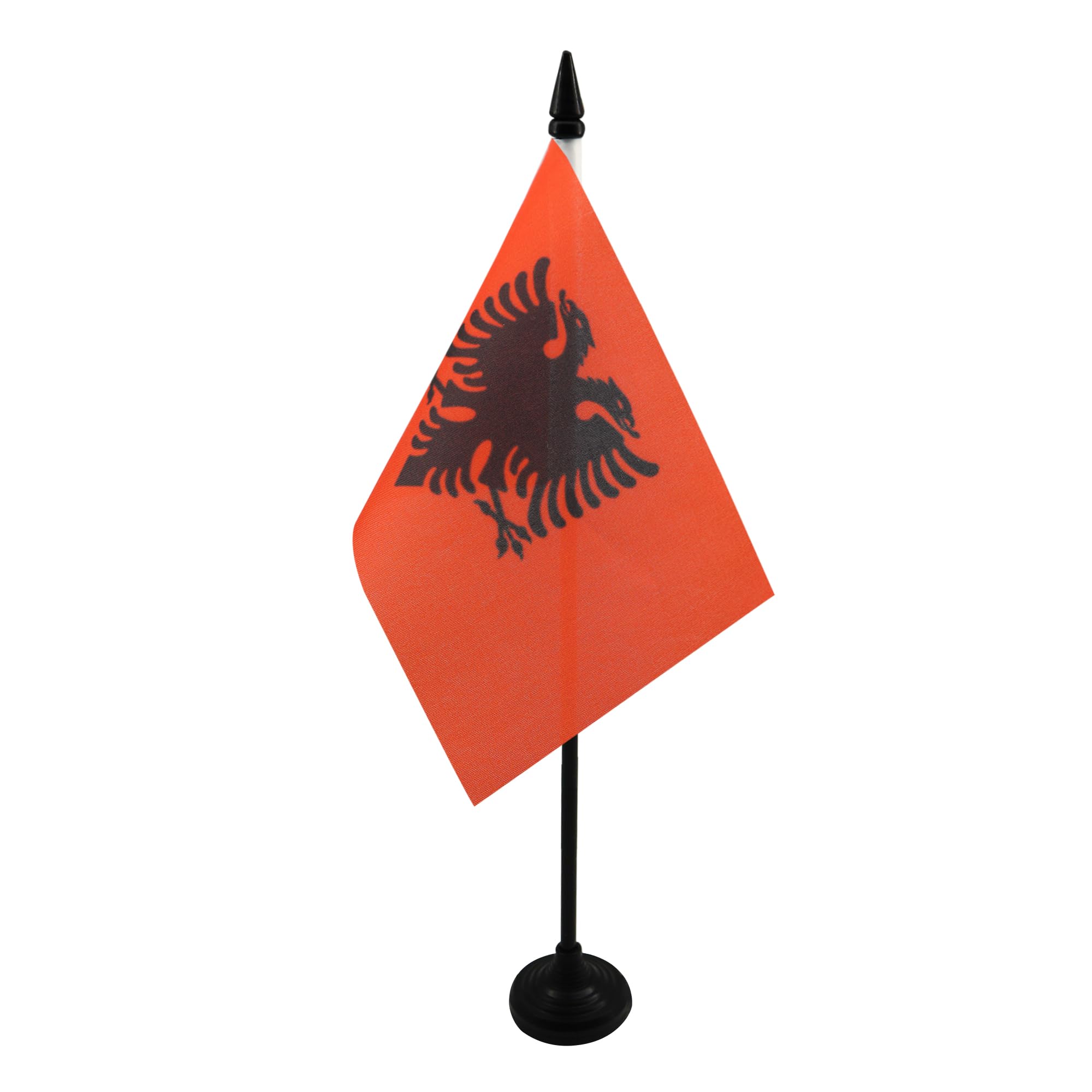 Amazon.com: Albania Table Flag 4'' x 6'' - Albanian Desk Flag 15 x 10 ...