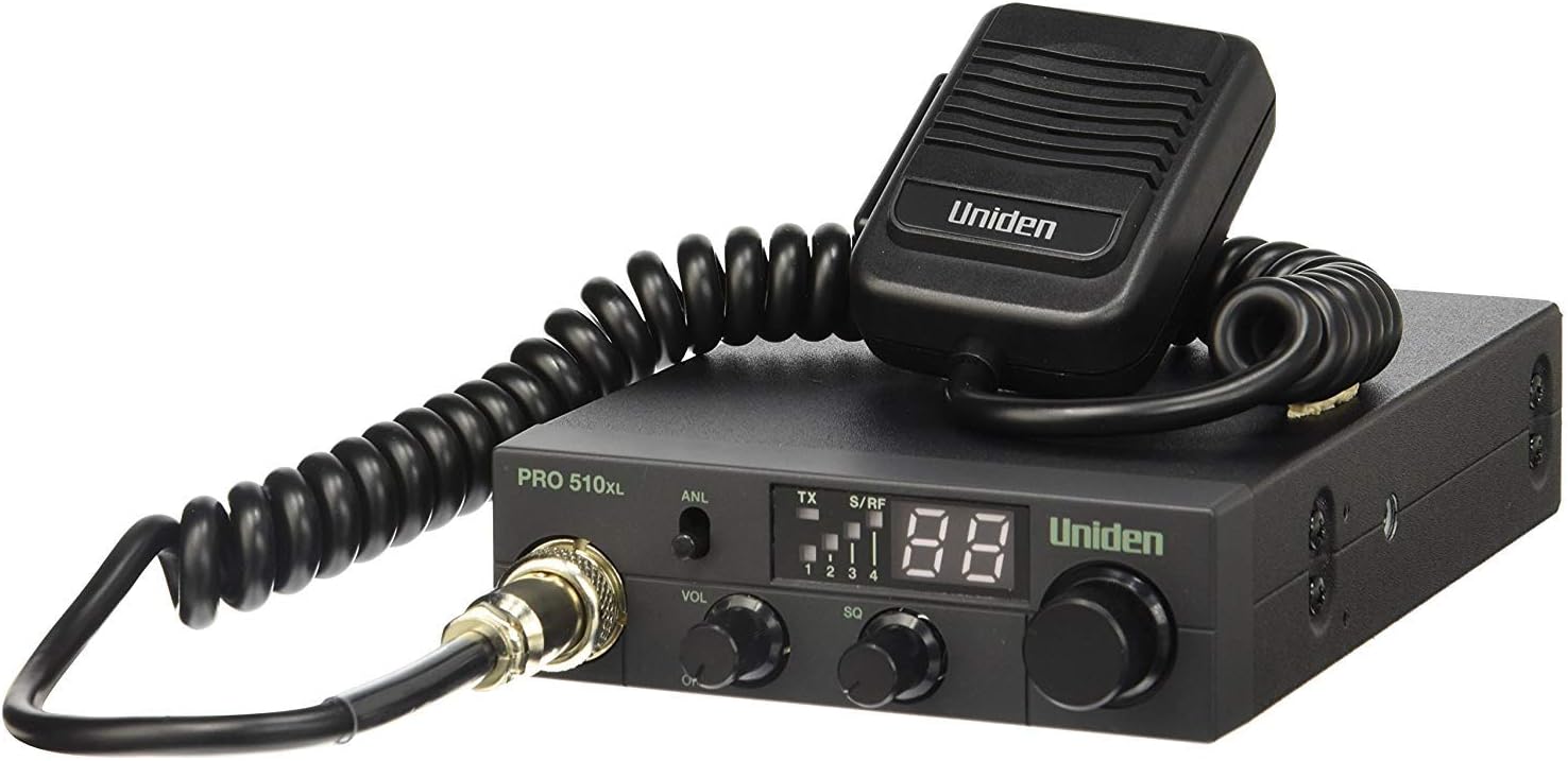 Amazon.com: Uniden PRO510XL Pro Series 40-Channel CB Radio. Compact ...