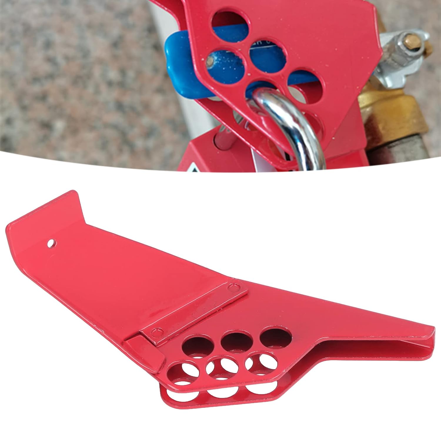 Standard Ball Valve Lockout, Red Valve Lockout Device for 1/4 Inch to 1 ...