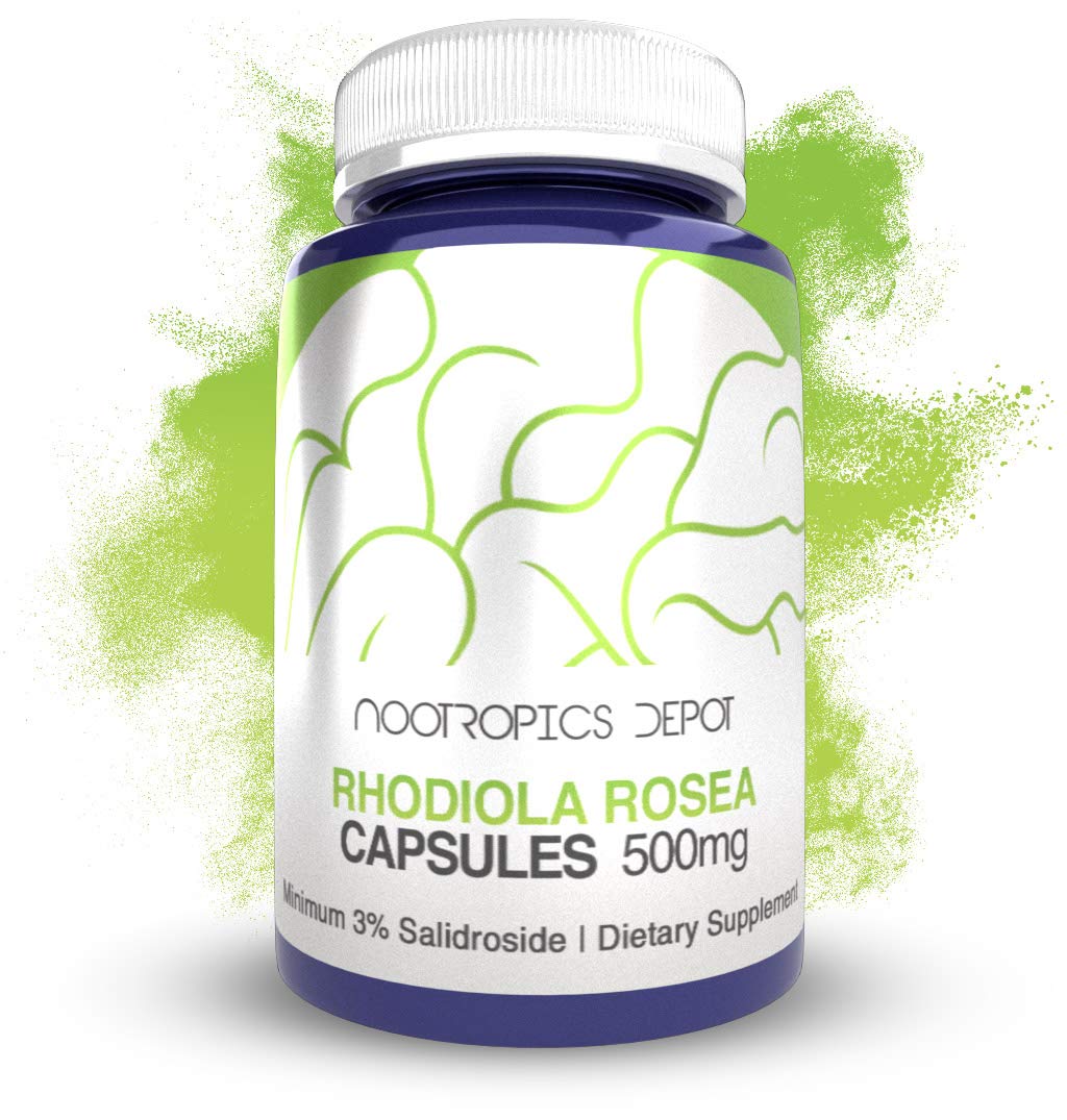 Buy Rhodiola Rosea Capsules | 500mg | 3% Salidroside | 120 Count ...