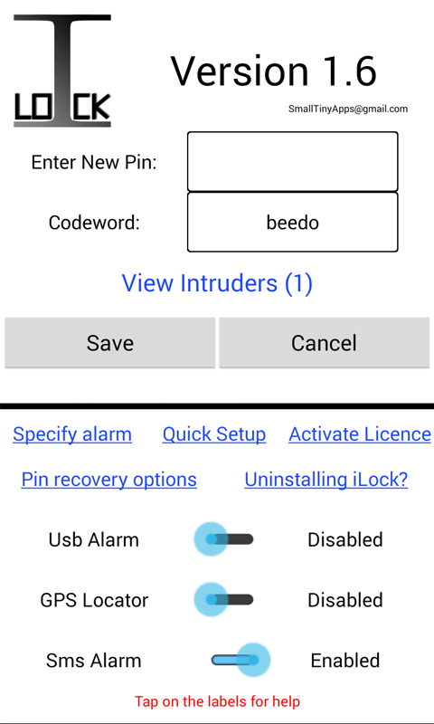iLock - Antitheft Lockscreen - App on Amazon Appstore