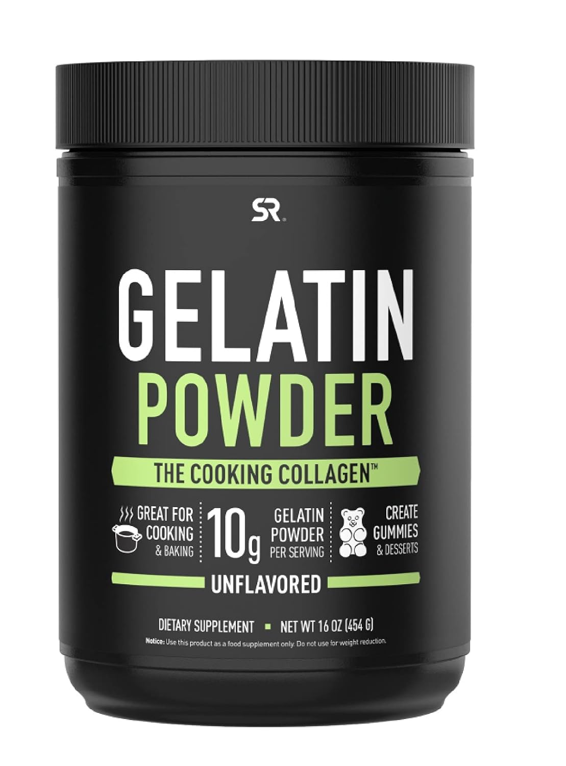 Amazon.com : Gelatin Collagen Cooking Powder ~ Sourced from Pasture ...