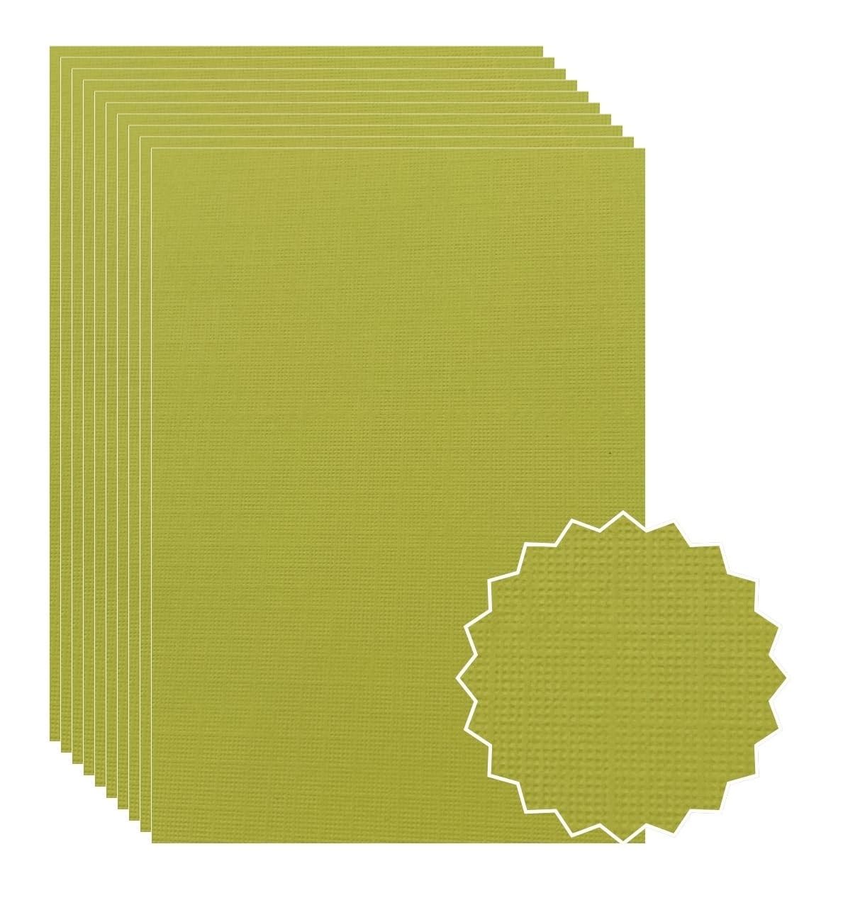 ASENME Colored Cardboard, Lemon Yellow, A3 Size Textured Cardboard ...
