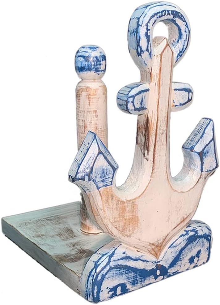 Amazon.com - The Bridge Collection Anchor Bathroom Tissue Holder ...