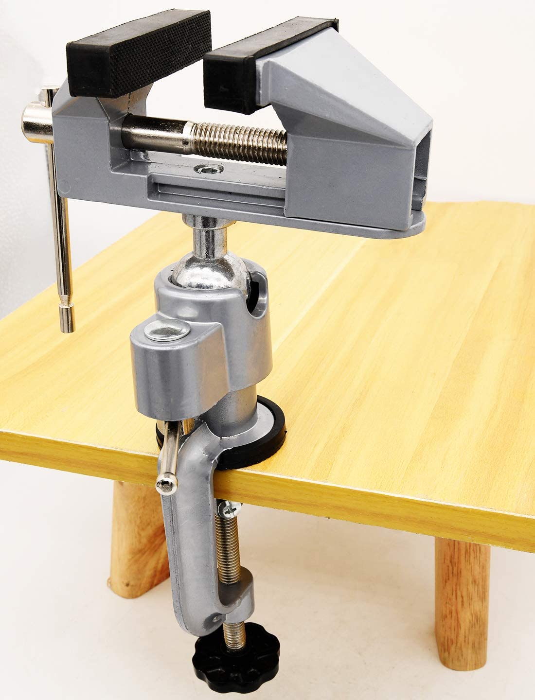 Snapklik.com : Bench Vise Table, Jewelry Vise, Bench Clamps, Swivel ...