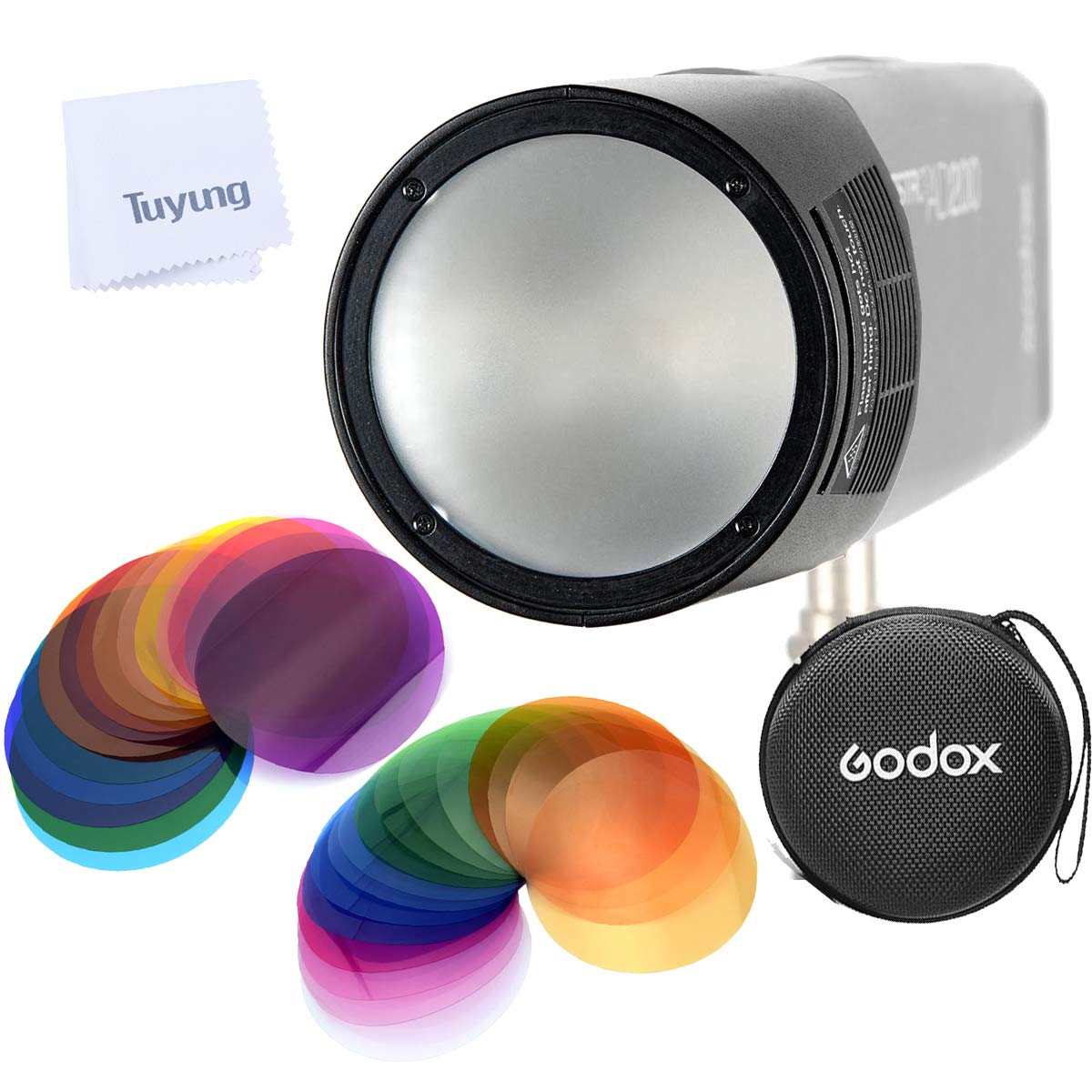 Godox Ad200 Godox V11C Color Filters & AK-R16 Magnetic Diffuser Plate ...