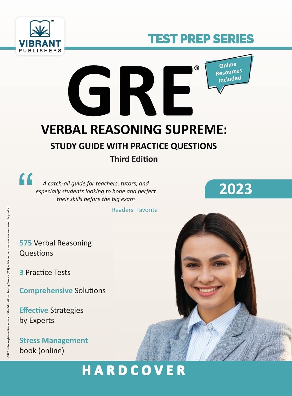GRE Verbal Reasoning Supreme: Study Guide with Practice Questions (Test ...