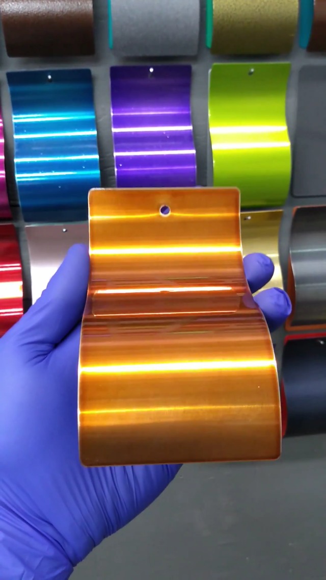 Watch Candy Copper Powder Coating Finish on Amazon Live