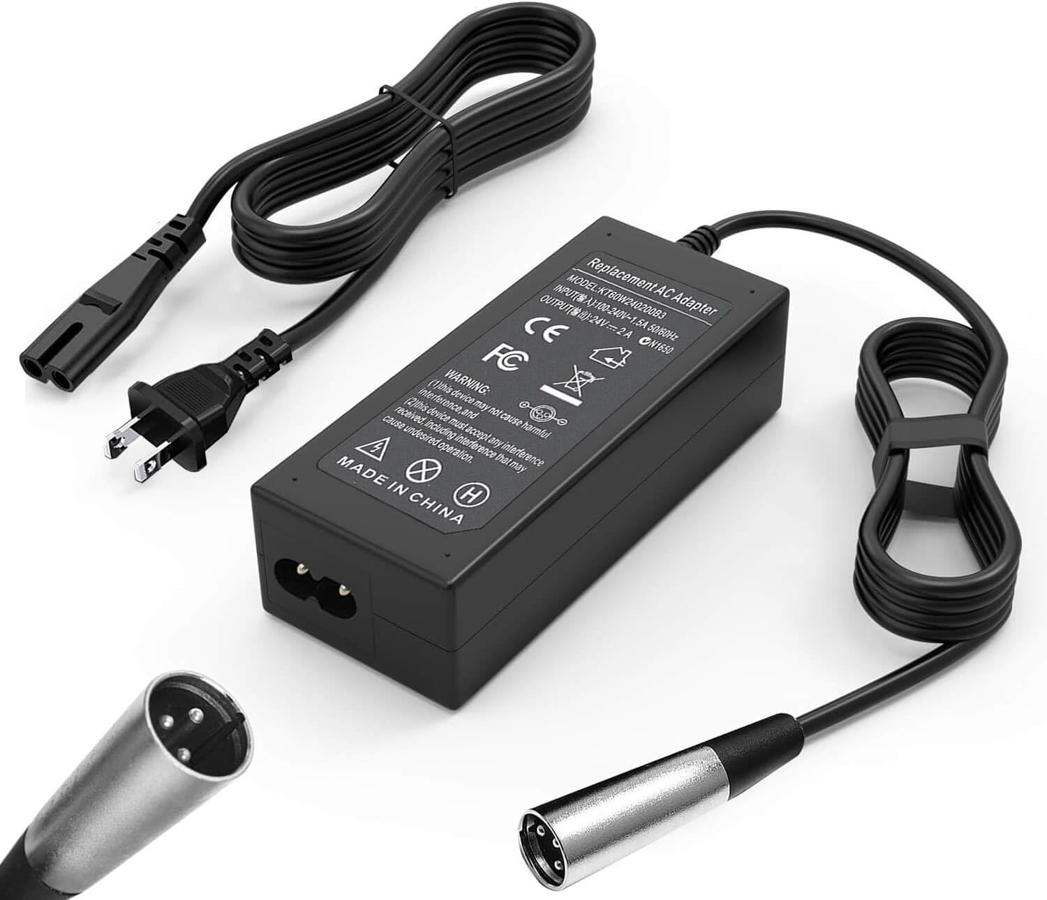 Amazon.com: eeTao 3-Pin XLR AC/DC Adapter Charger Compatible with Vive ...
