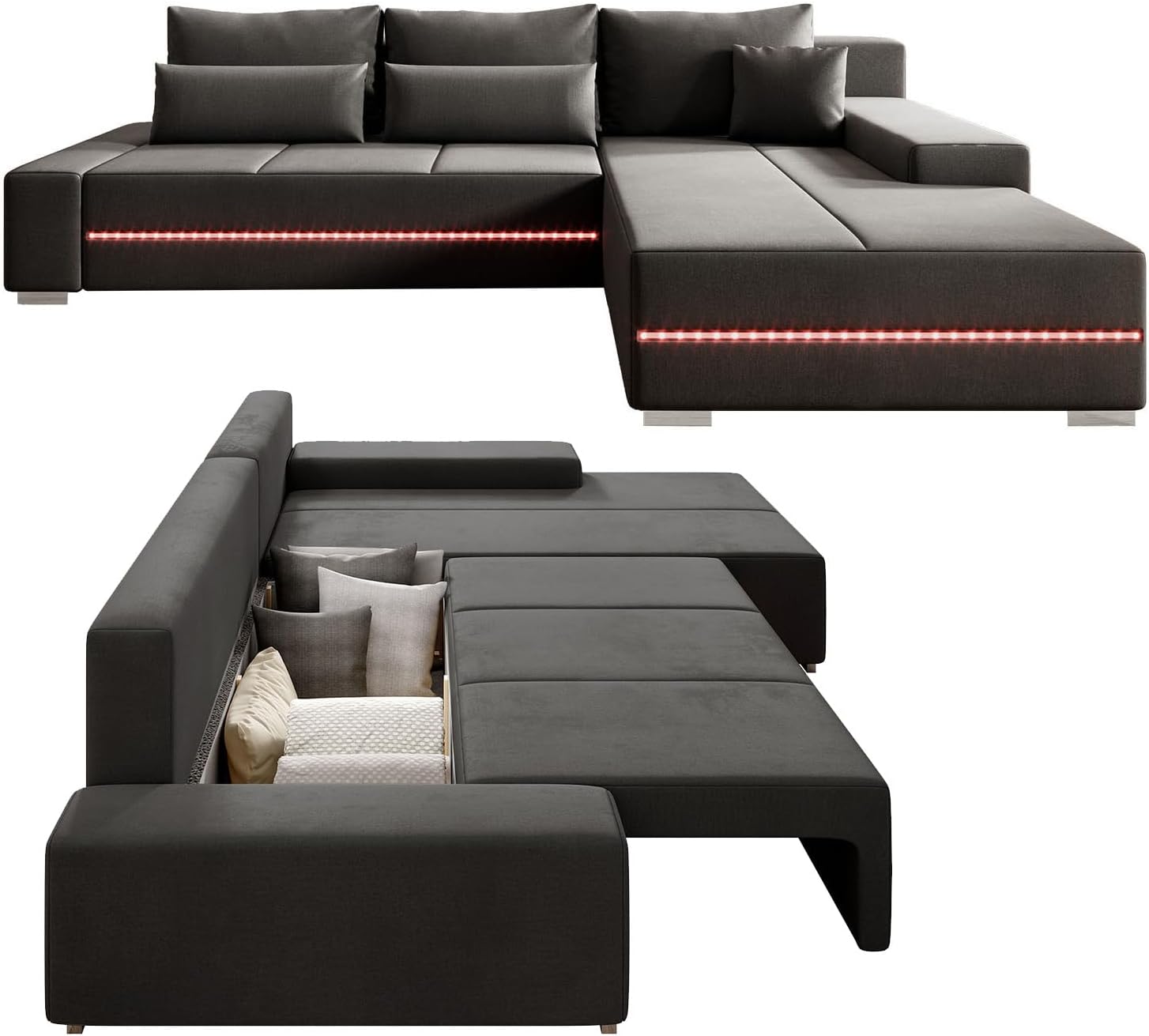 Luxus Segmã¼ller Couch Mit Schlaffunktion Bilder