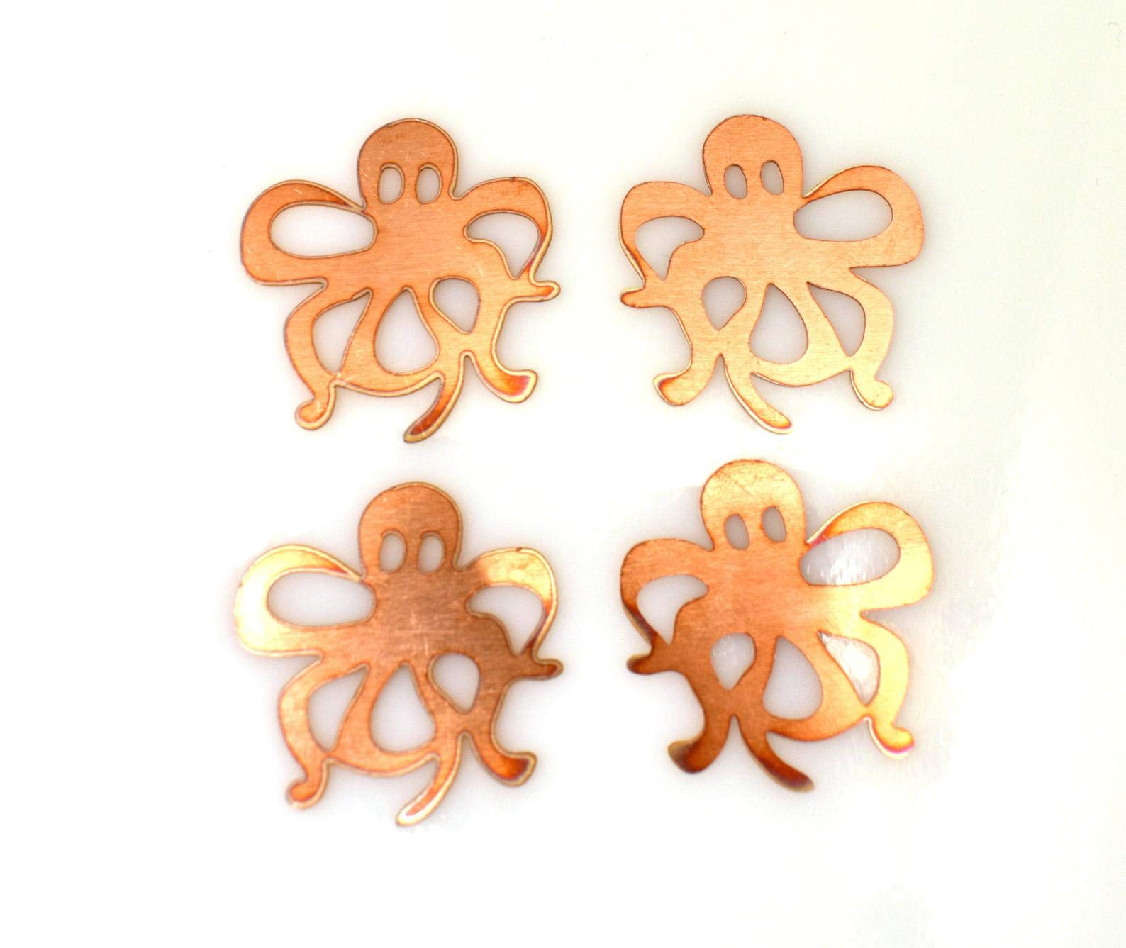 Amazon.com: Copper Blanks for Stamping or Enameling – Pack of 10 Copper ...