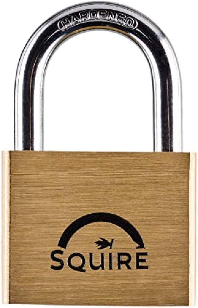 Henry Squire Lion Premium Solid Brass 5 pin Double Locking Padlock, 51 ...