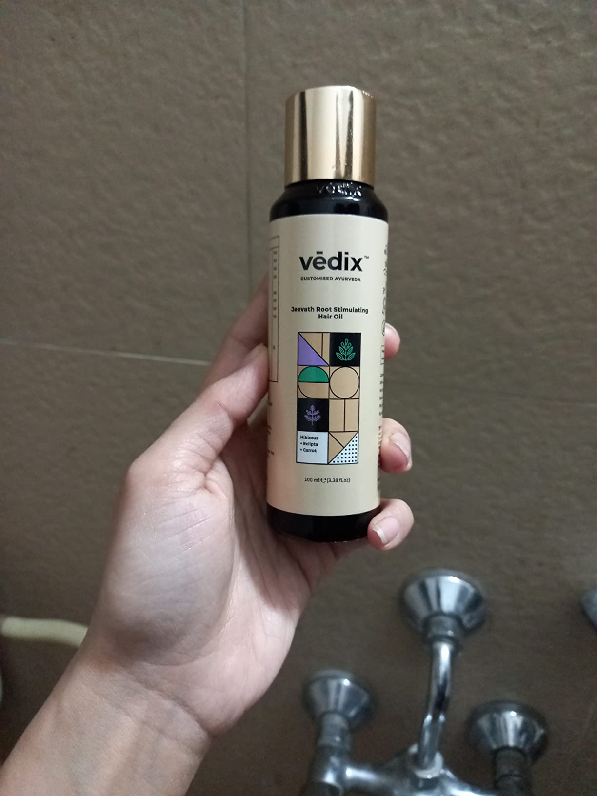 Buy Vedix Vapra Root Stimulating Ayurvedic Hair Oil | Hair Growth Oil ...