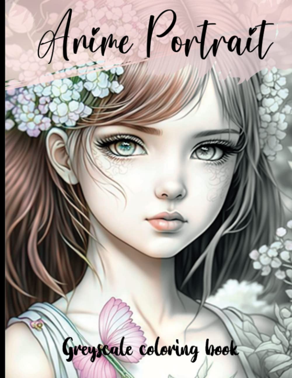 Anime in Colors: Portrait Coloring Book for Relaxation and Inspiration ...