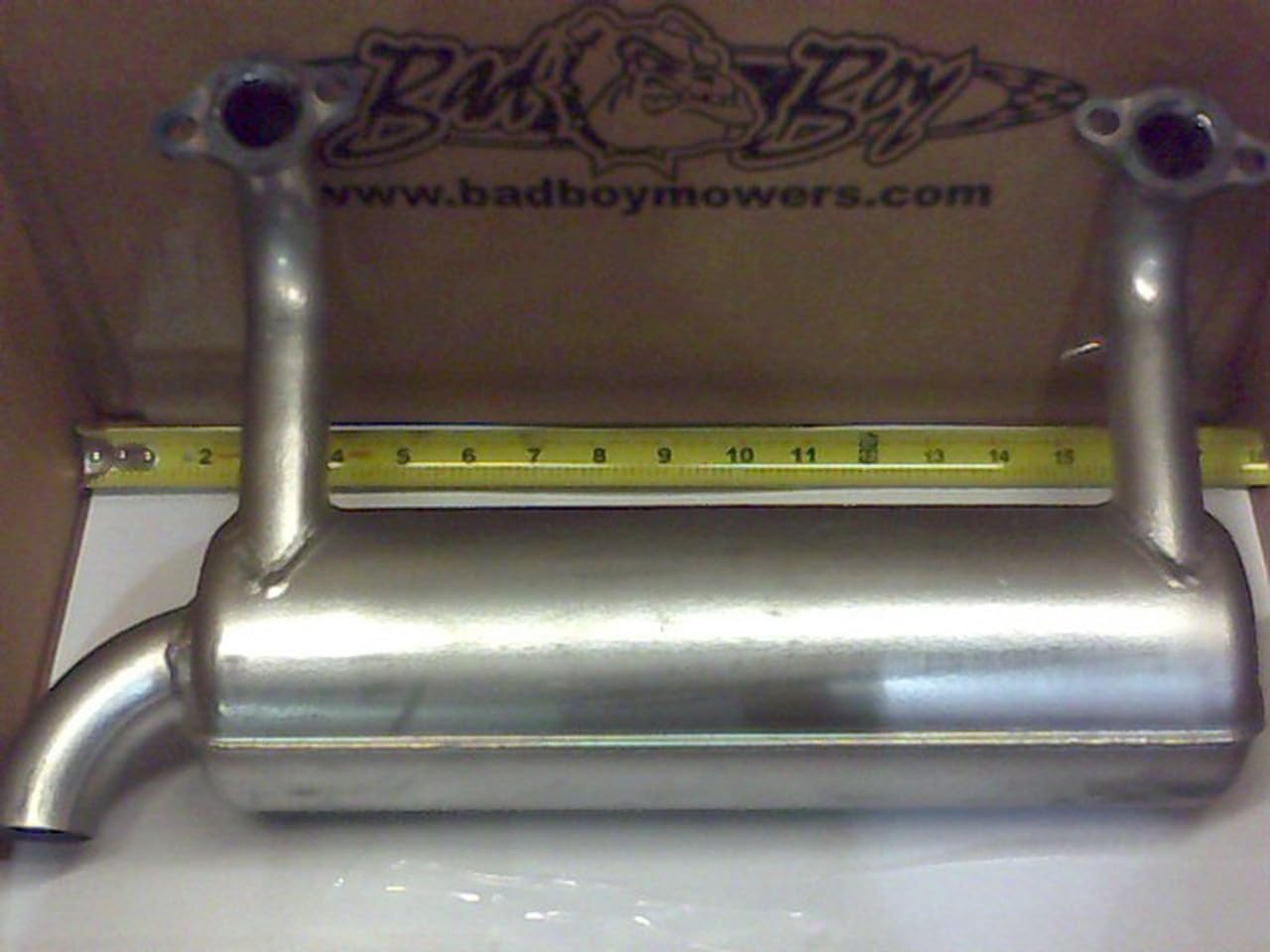 Amazon.com : Bad Boy Mower OEM 015-0012-00 Exhaust Muffler Fits FS/FR ...