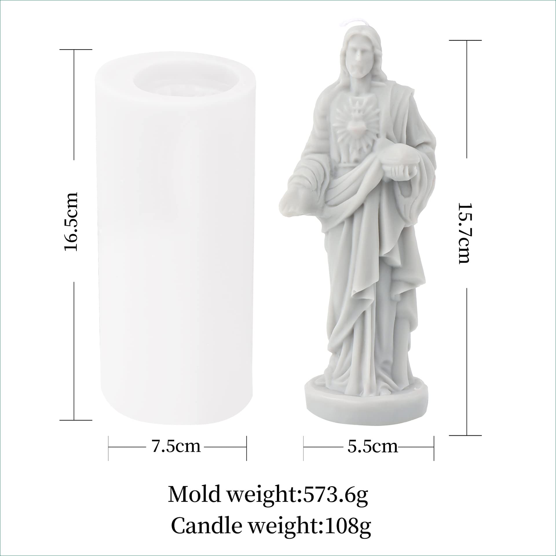 Chocolate Jesus Mold