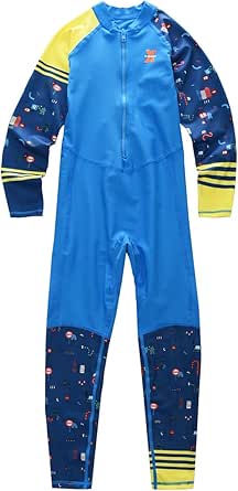 Amazon.com: Hiheart Boys Girls Full Body Rash Guard Bathing Suit Sun ...