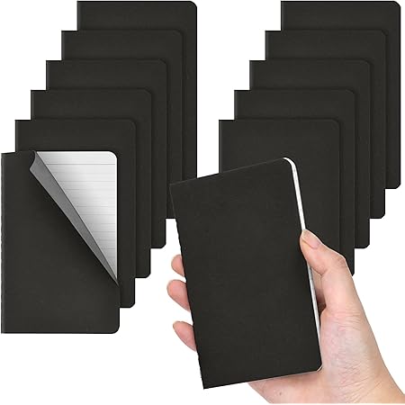 Amazon.com : EOOUT 12 Pack Little Notebooks Pocket Size Notebooks, 3.5 ...