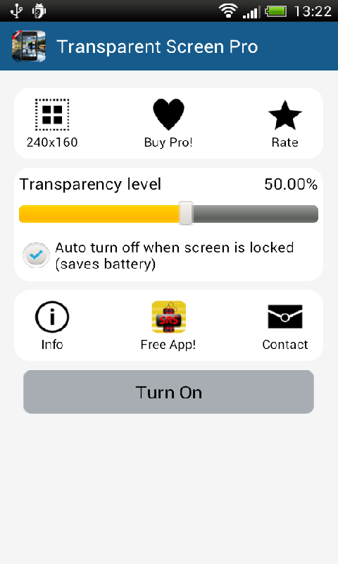 Transparent Phone Screen Pro - App on Amazon Appstore