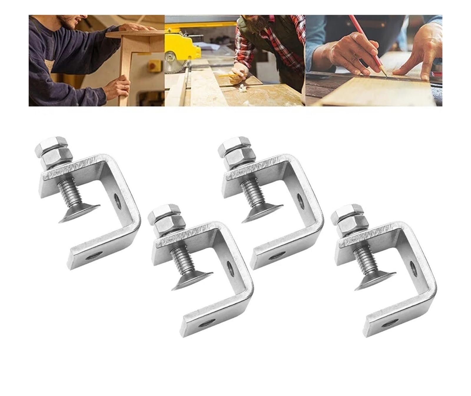 C Clips For Steel Beams J JH96ACSSBC | 6" | J | Hook | With | Angle