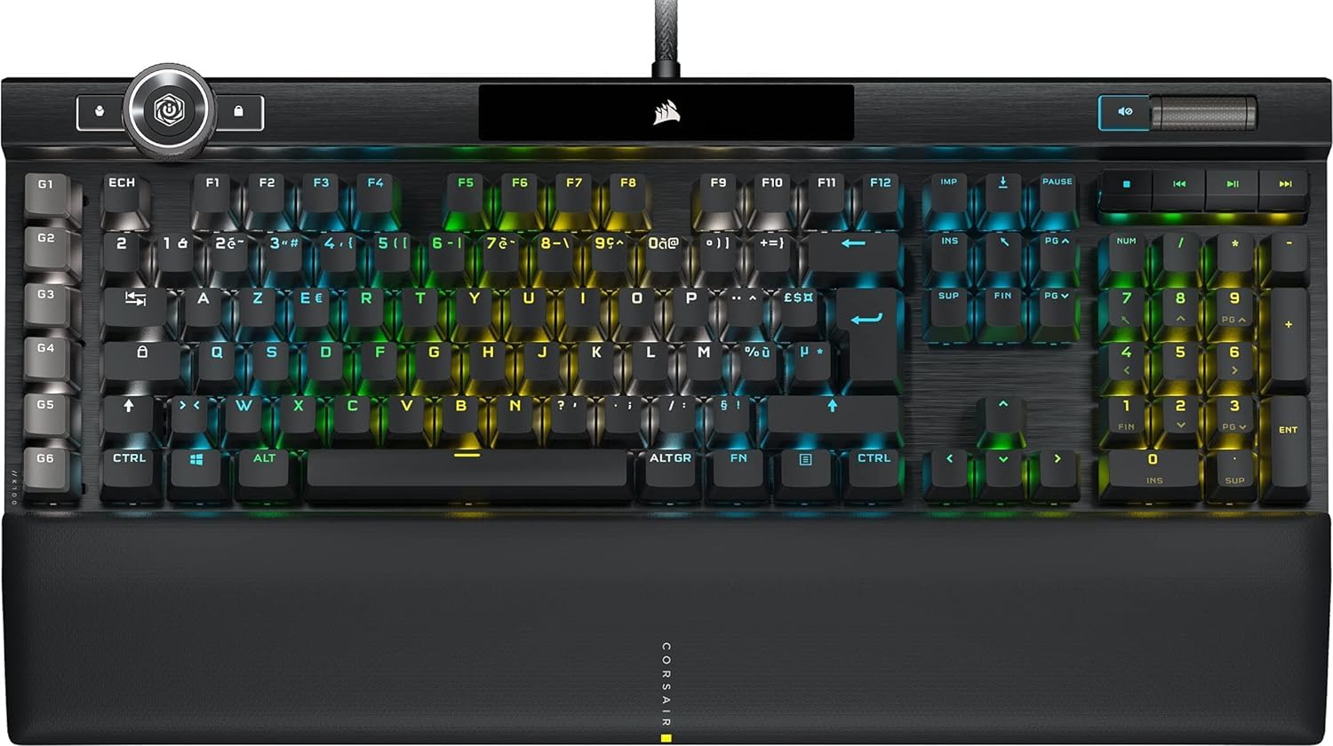 Corsair K100 RGB Clavier Gaming (Switchs Optiques-Mécaniques OPX ...