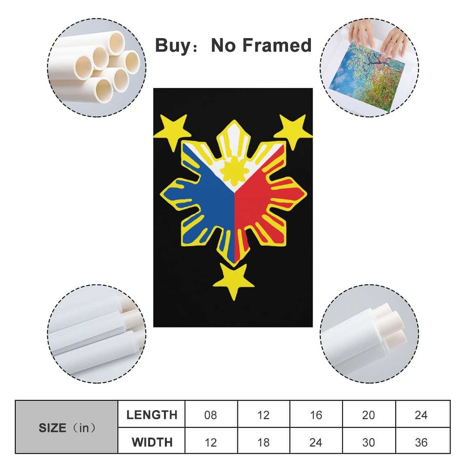 Philippine Flag High Resolution Vertical