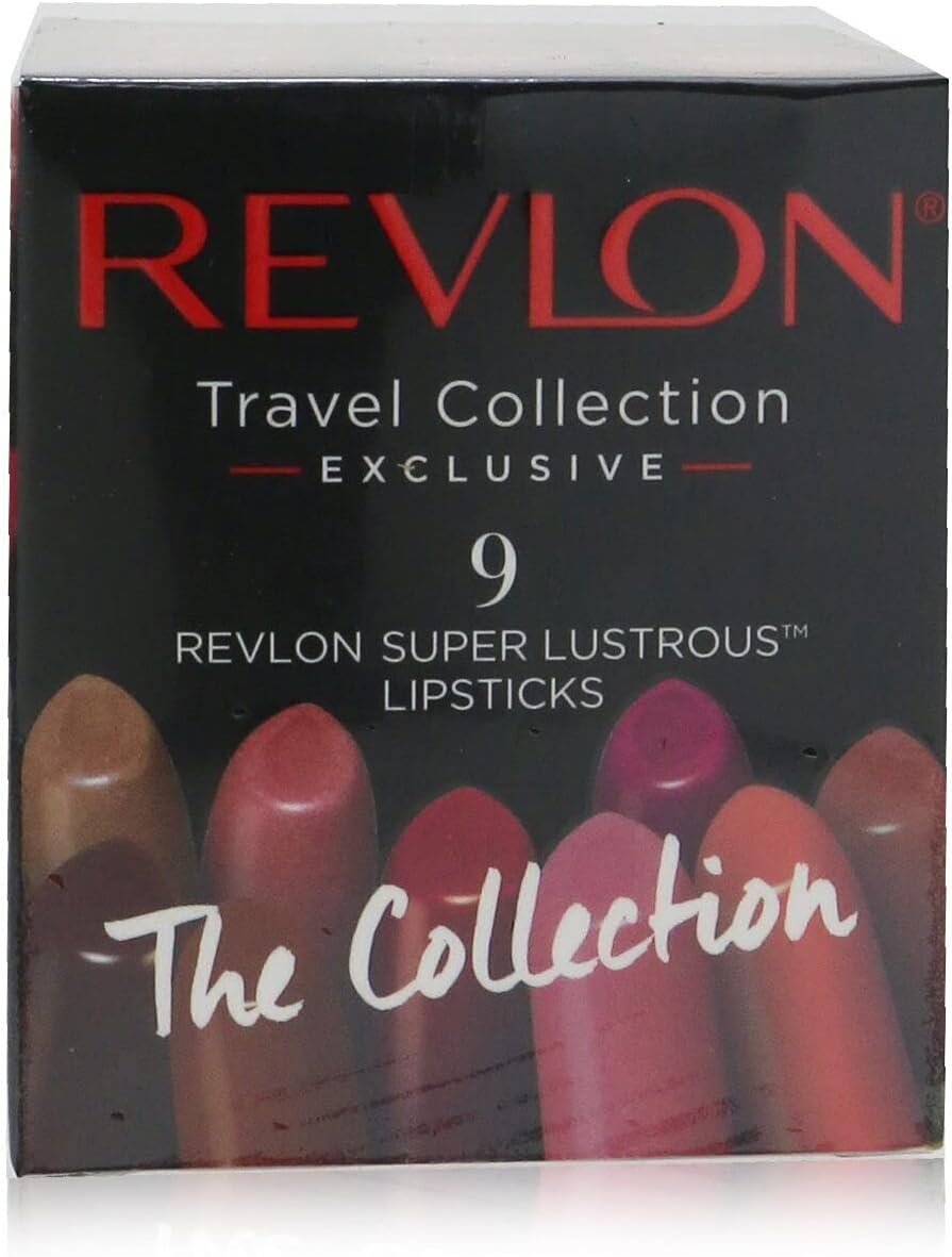 Revlon Super Lustrous Lipsticks 9PC Cube Travel Collection – BigaMart