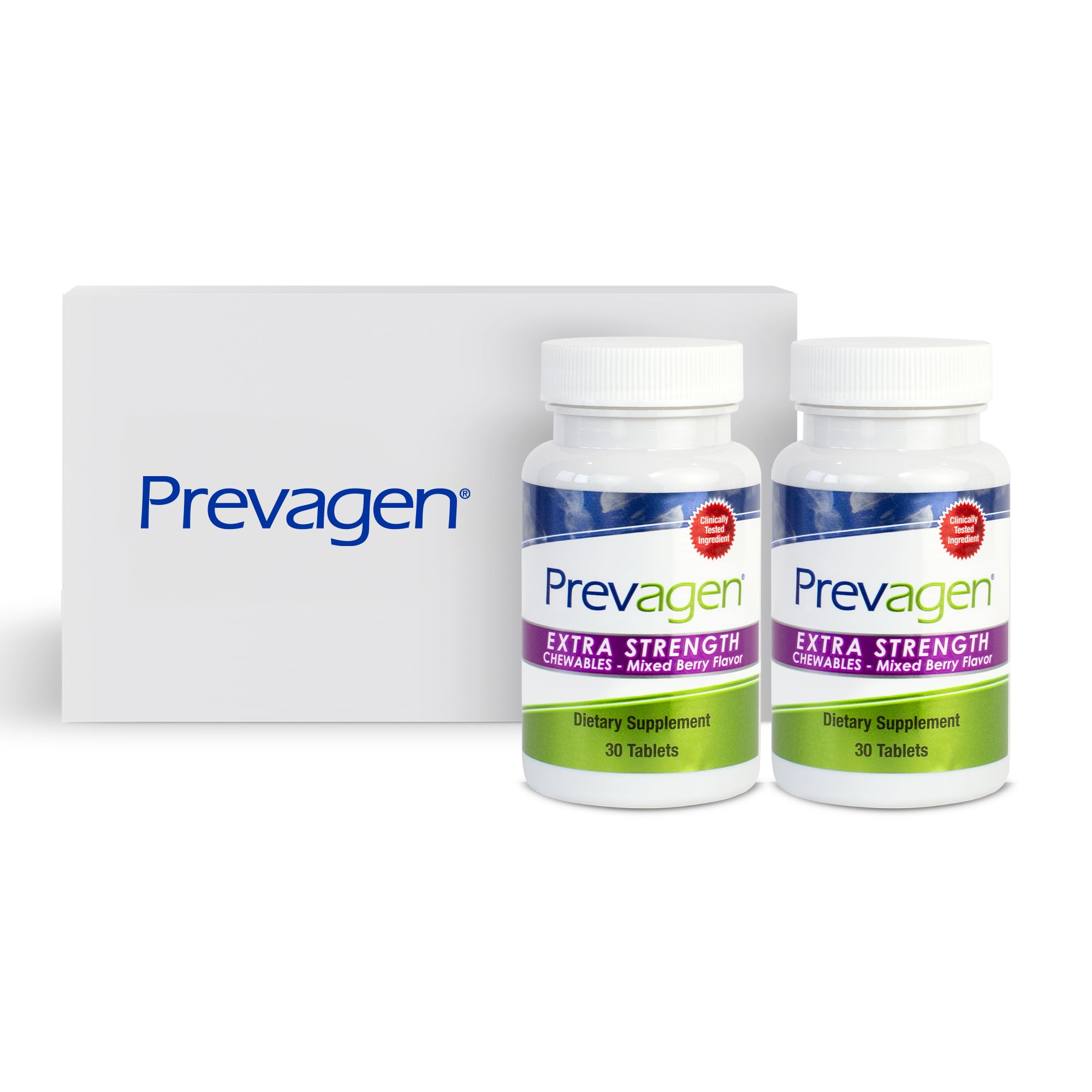 Amazon.com: Prevagen Extra Strength 20mg, 30 Chewables|Mixed Berry-2 ...