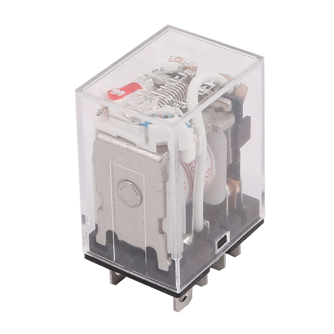 sourcingmap JQX-13F AC 220V Coil 8 Pin DPDT Power Relay 7.5A 220VAC ...