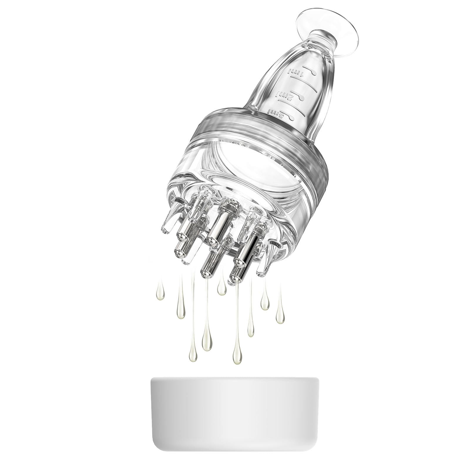 Scalp Applicator Comb,Hair Oil Applicator Brush,Minoxidil Medicine ...