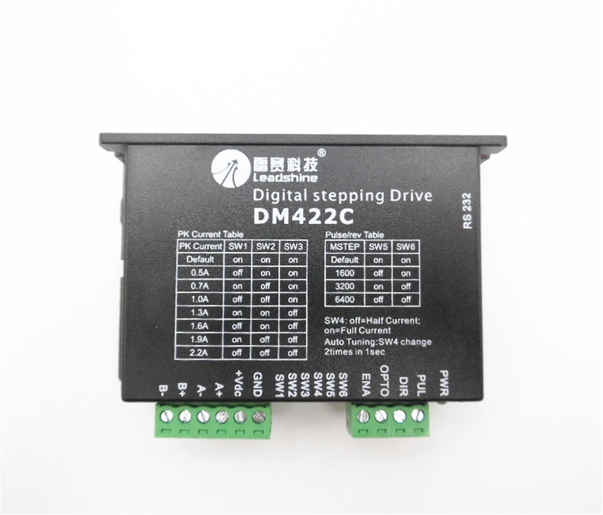 Buy Leadshine DM422C Digital Stepper Driver 20-40VDC with 0.3-2.2A Suitable for Nema 14 17 23 ...