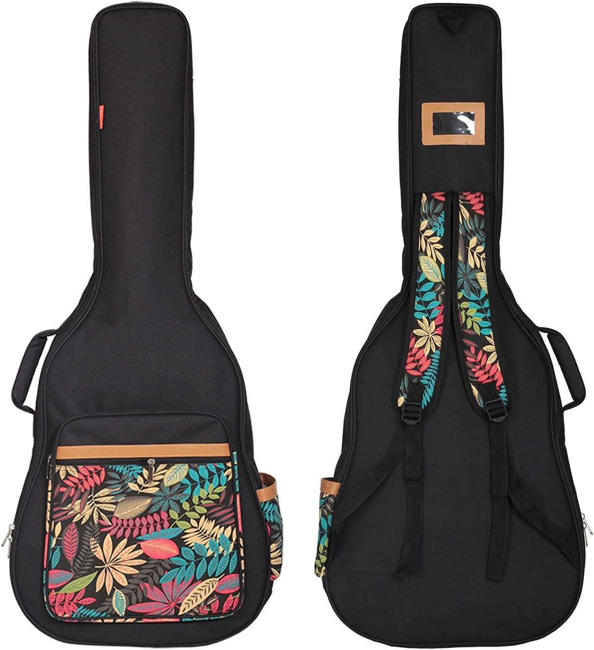 Amazon.com: Glenmi Bohemian Acoustic Guitar Case for Girls,Soft Foam ...