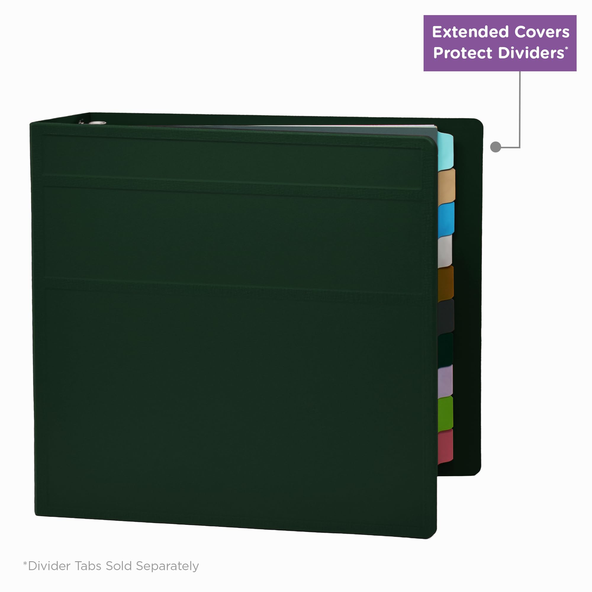 Snapklik.com : Carstens 4-Inch Heavy Duty 3-Ring Binder - Side Opening ...