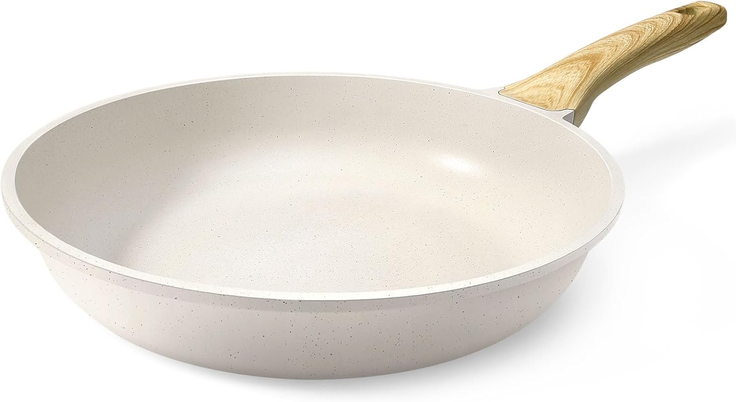 Amazon.com: GiPP Nonstick Frying Pan Skillet - 8" White Granite Non ...