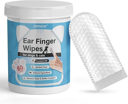 Amazon.com : OBSEDE Ear Cleaner Finger Wipes, Grooming Kit Care for ...