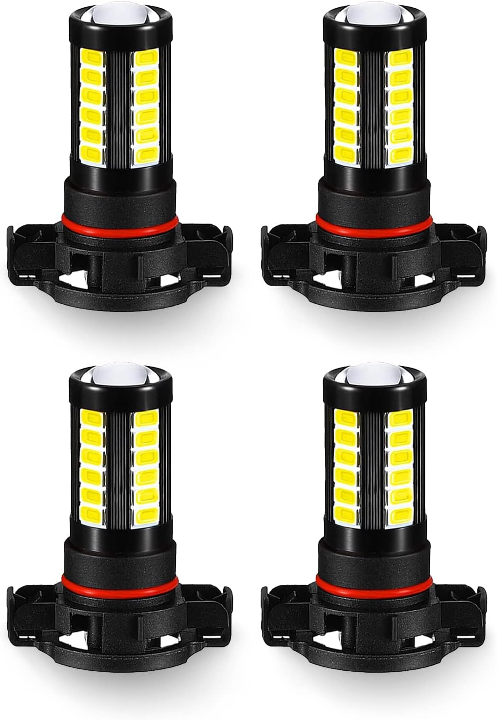 Amazon.com: yonwait 4 PCS 5202 LED Fog Light Bulbs, Plug and Play Super ...