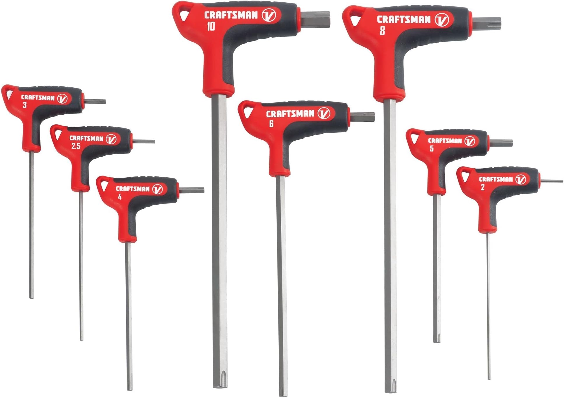 Amazon.com: CRAFTSMAN Hex Key Set, 14-Key, T-Handle (CMHT26001)
