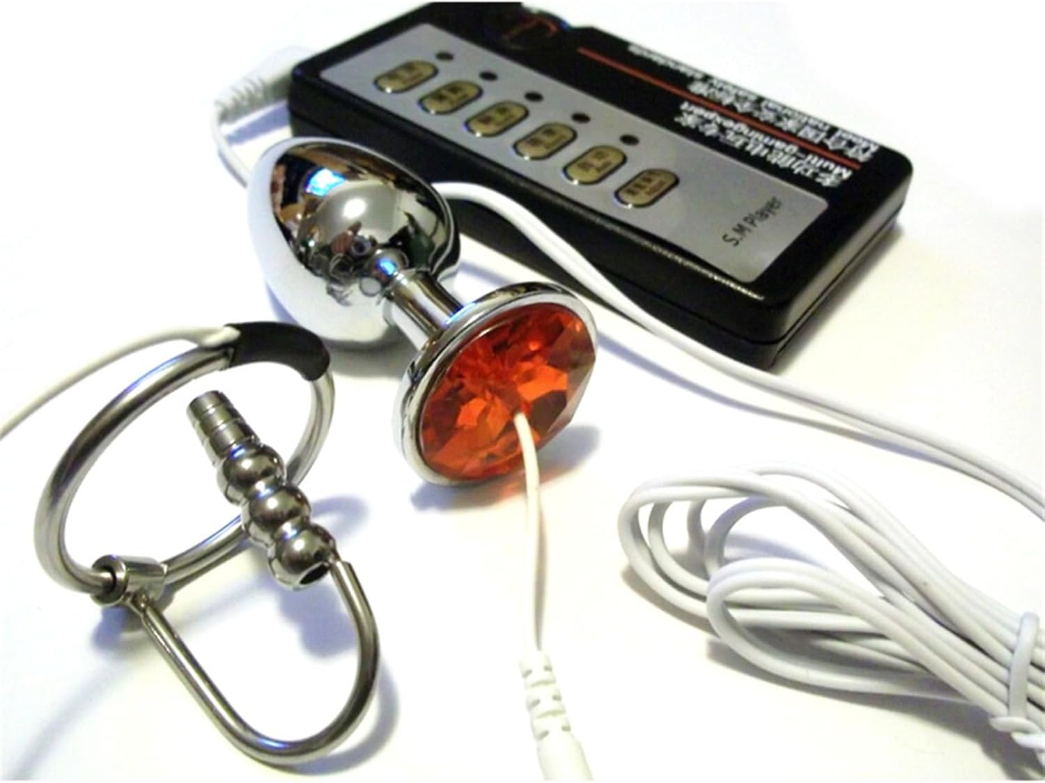 Amazon.com: Electric Shock Toy Set for Beginner Thread Hollow Urethra ...