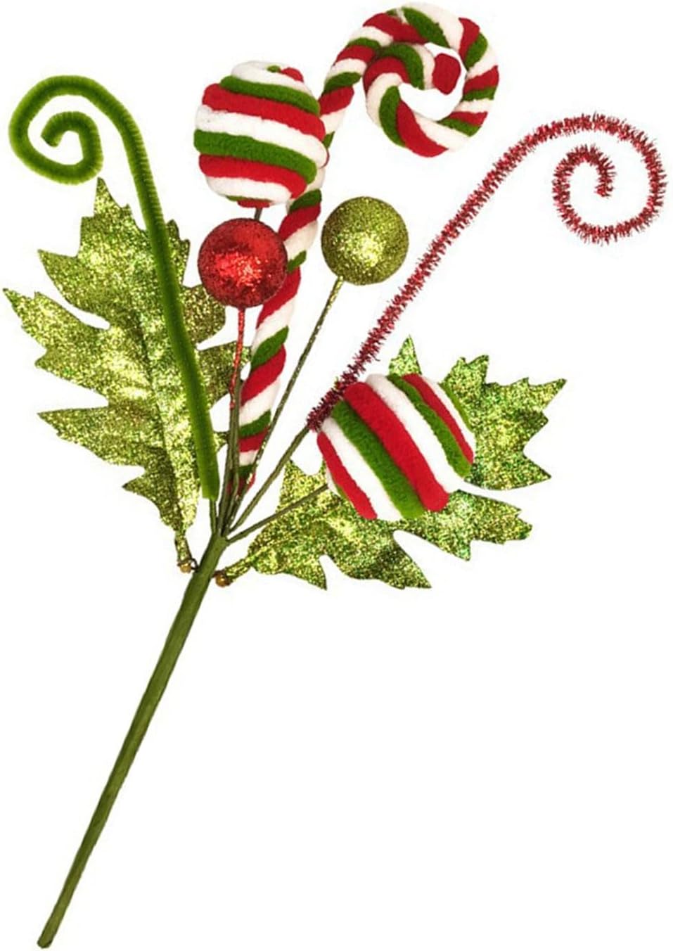 Celebratory Scintillation Sweets Branch Garnishes For Christmas Tree ...