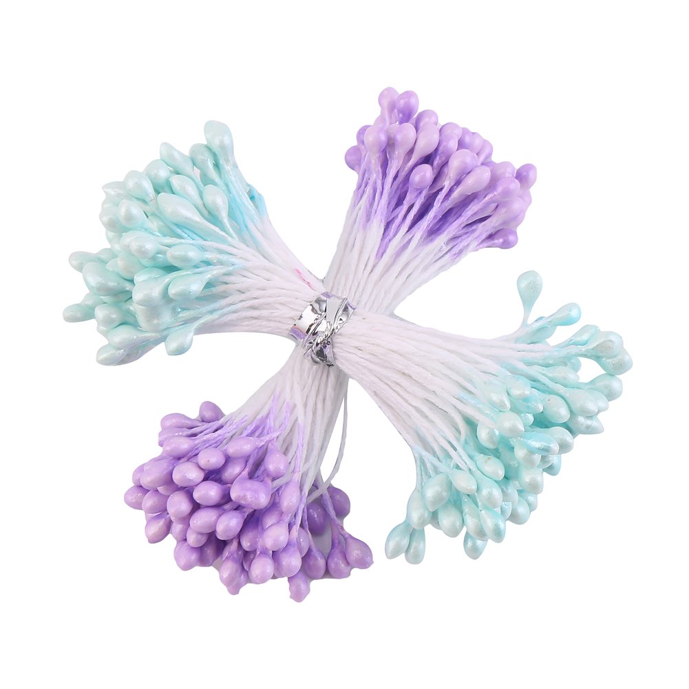 Snapklik.com : 20 Bundles 1700 Pieces Assorted Color 3mm Pearl Flower ...