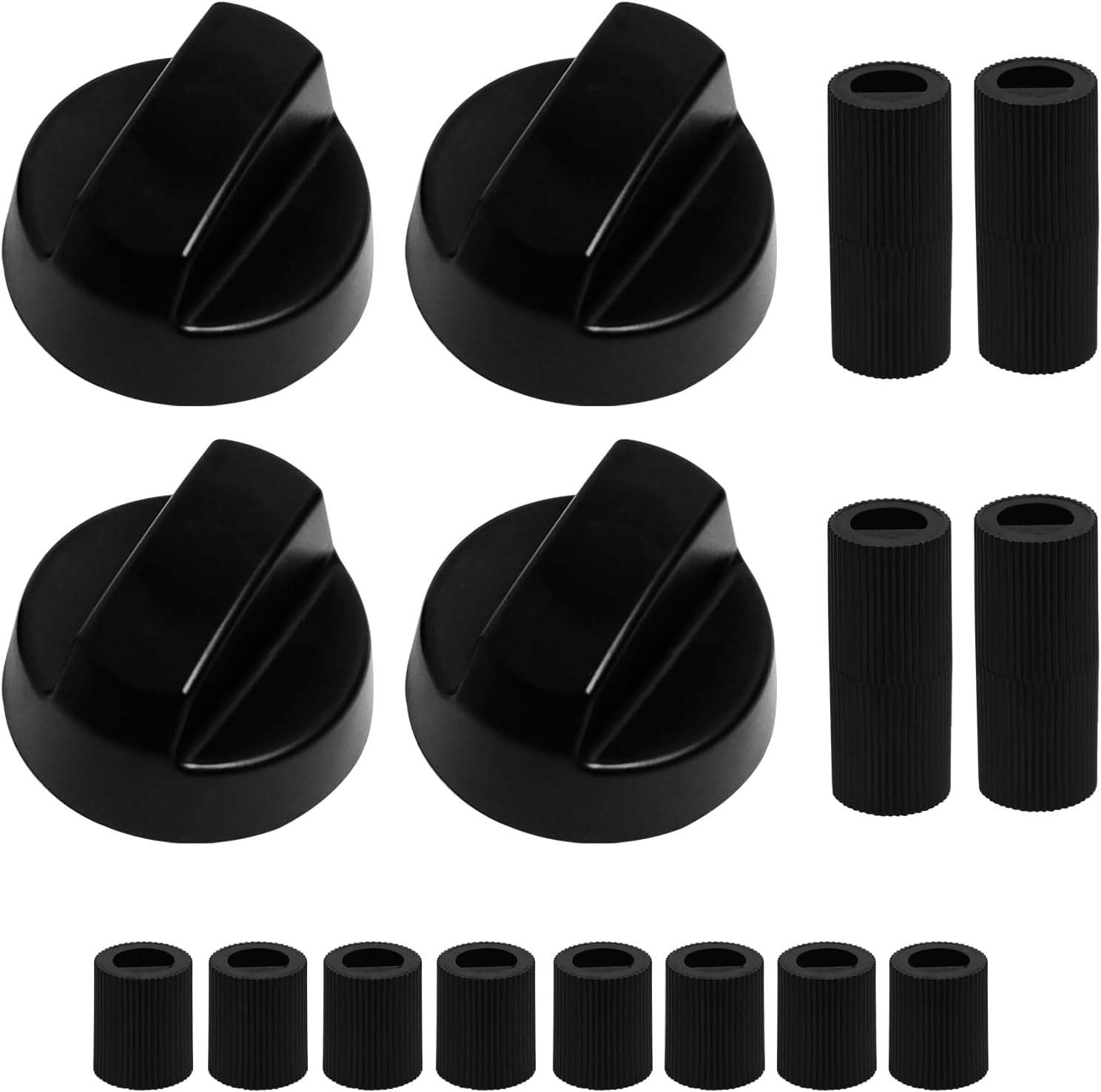 Universal Gas Hob Knobs, 40mm Control Stove Knobs Switch with 12 ...