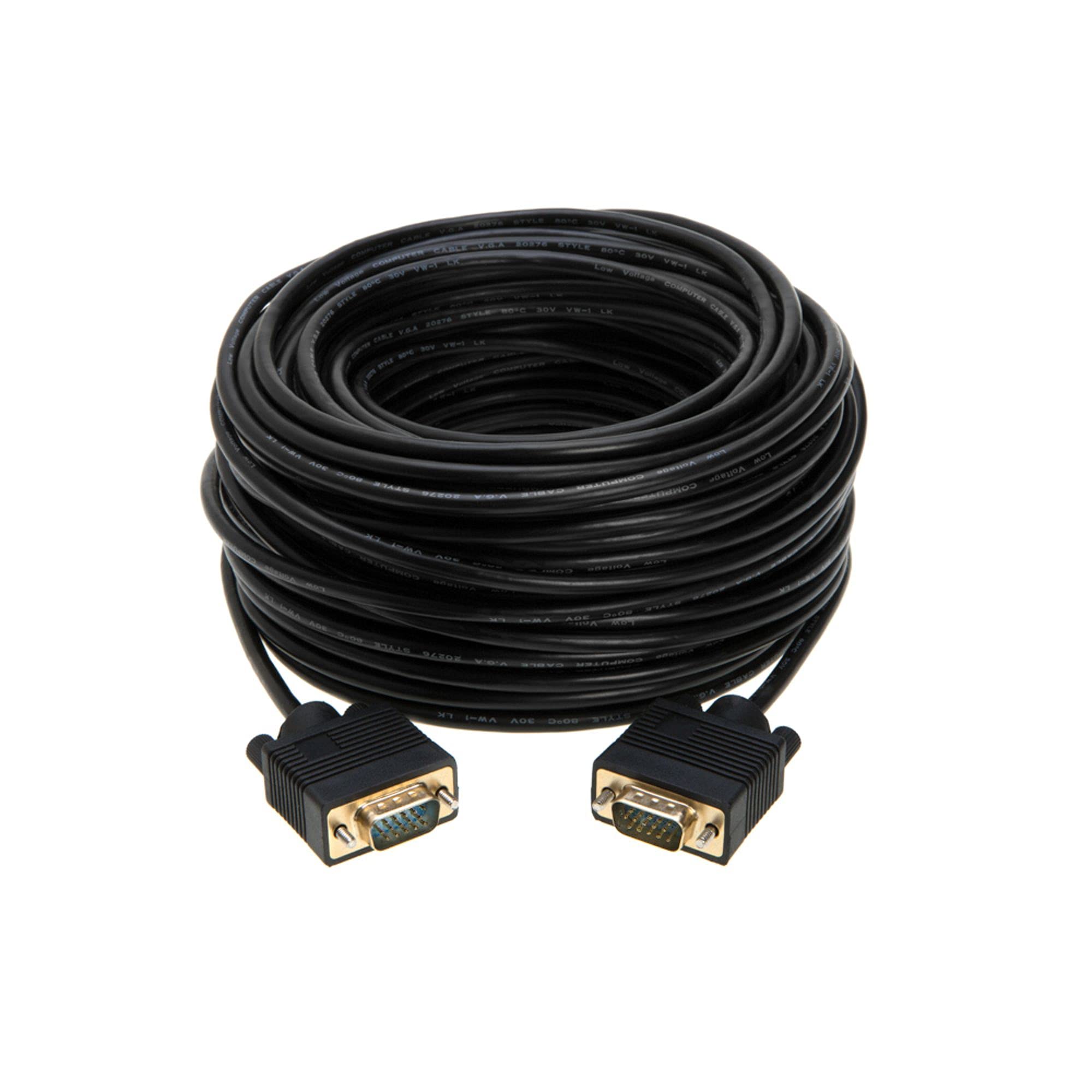 Amazon.com: Cables Direct Online 50FT SVGA Monitor Cable - Male to Male ...
