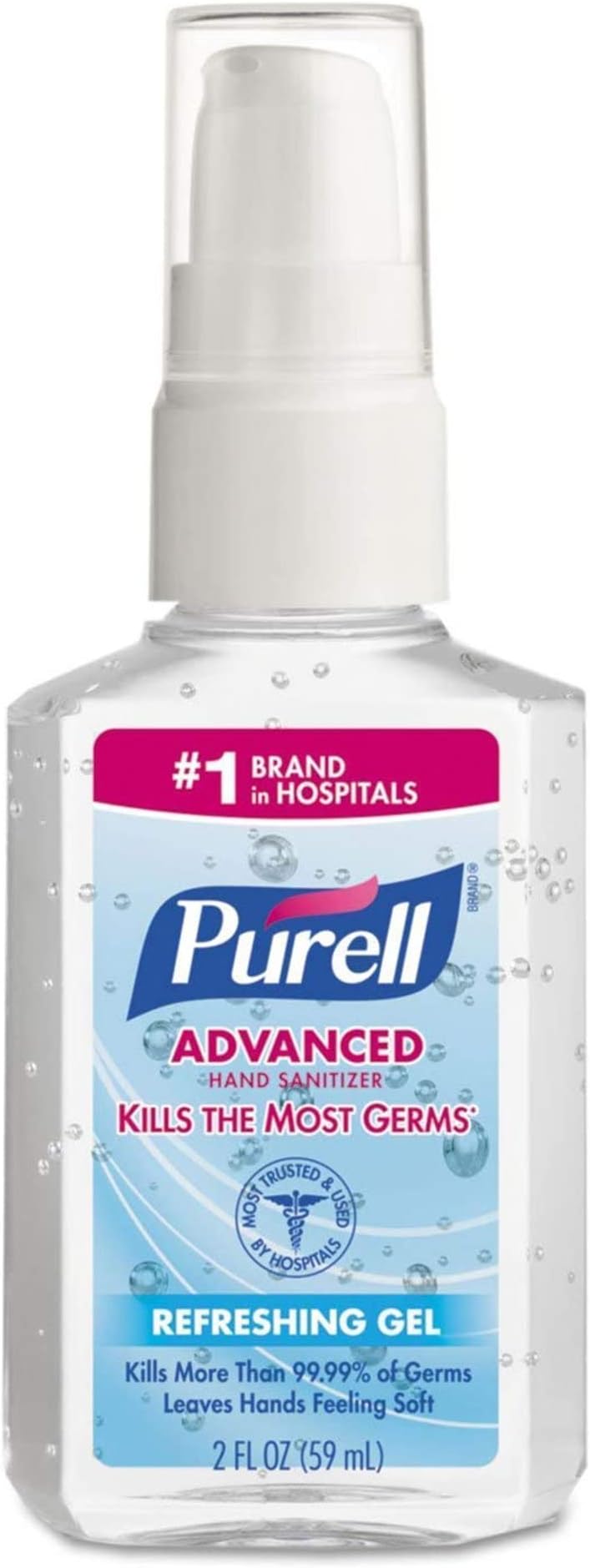 Amazon.com: Purell Hand Sanitizer with Aloe, 2 Fl Oz (Pack of 6 ...