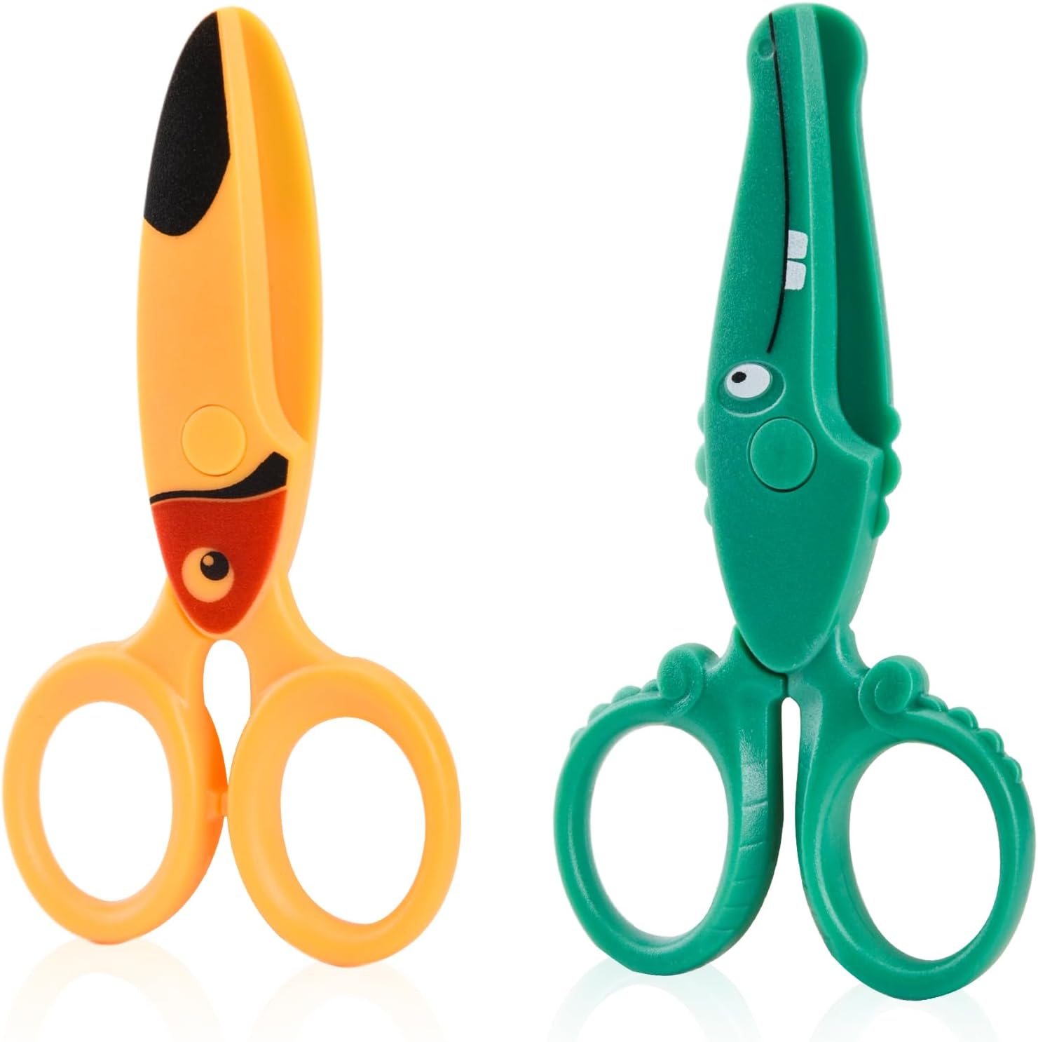 Amazon.com: ANJOBIBI,Safety Craft Scissors For Kids 3-Pack,Preschool ...