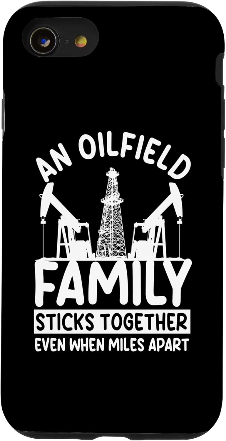 Amazon.com: iPhone SE (2020) / 7 / 8 Oilfield Family Reunion Saying Oil ...