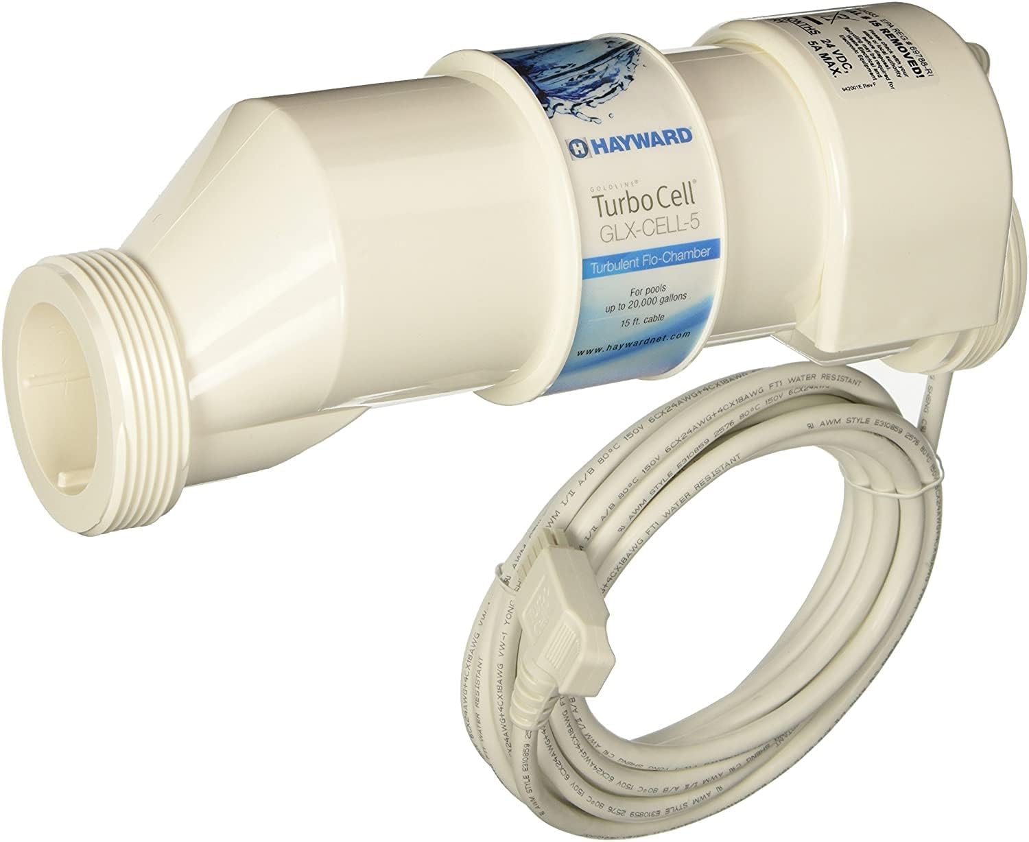 Amazon.com: Hayward GLX-CELL-5 TurboCell Salt Chlorination Cell for ...