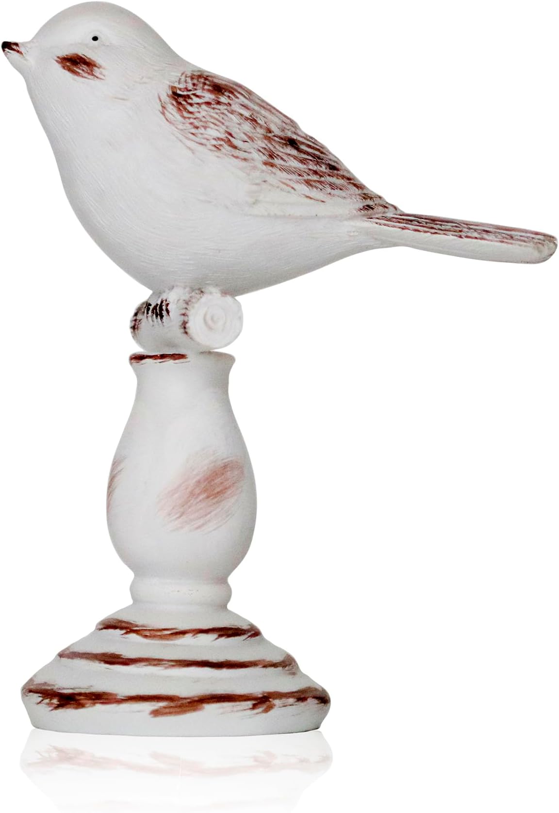 Amazon.com: Cynkeyee Bird Statues for Home Decor - Set of 2 Resin Bird ...