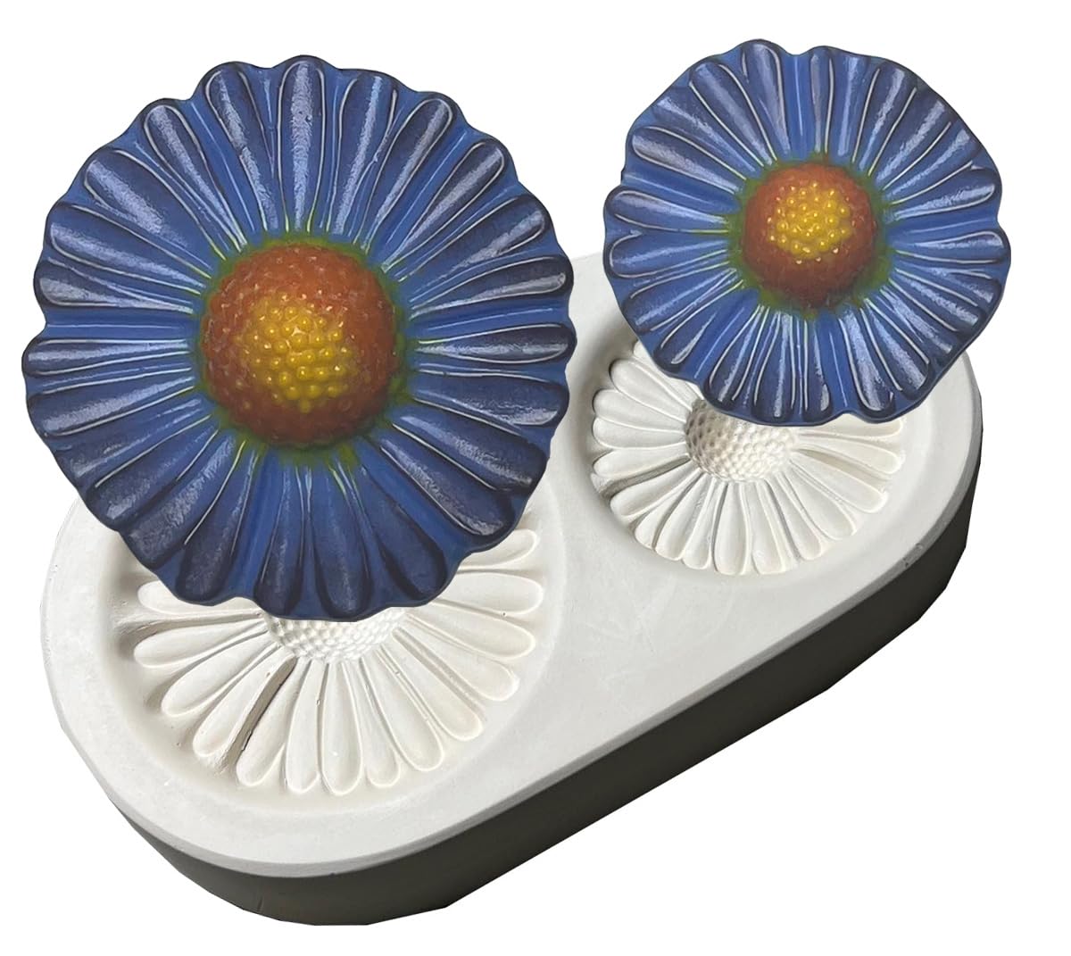 Amazon.com: Two Coneflowers Glass Fusing Kiln Mold 9.5" x 5" : Arts ...