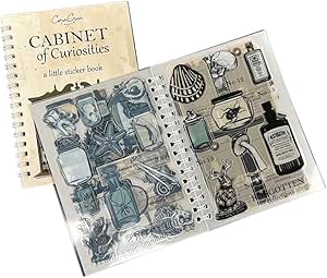 Amazon.com: CORACREACRAFTS Sticker Book - 10-Page Journal Stickers for ...